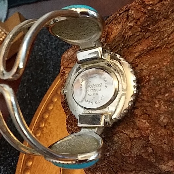 Geneva | Accessories | Geneva Boho Platinum And Turquoise Embellished ...